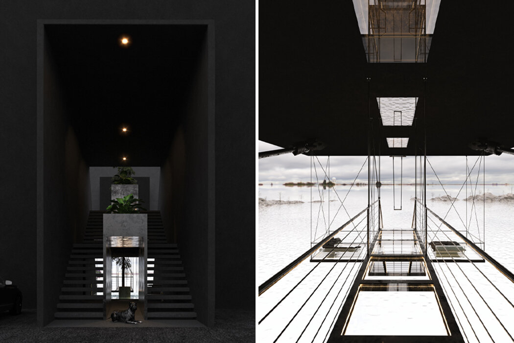 THE SUSPENDED HOUSE - Ozzie Small