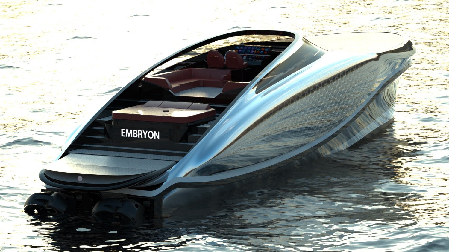 LUXURY YACHT CONCEPT ‘EMBRYON’ BY PIERPAOLO LAZZARINI - Ozzie Small
