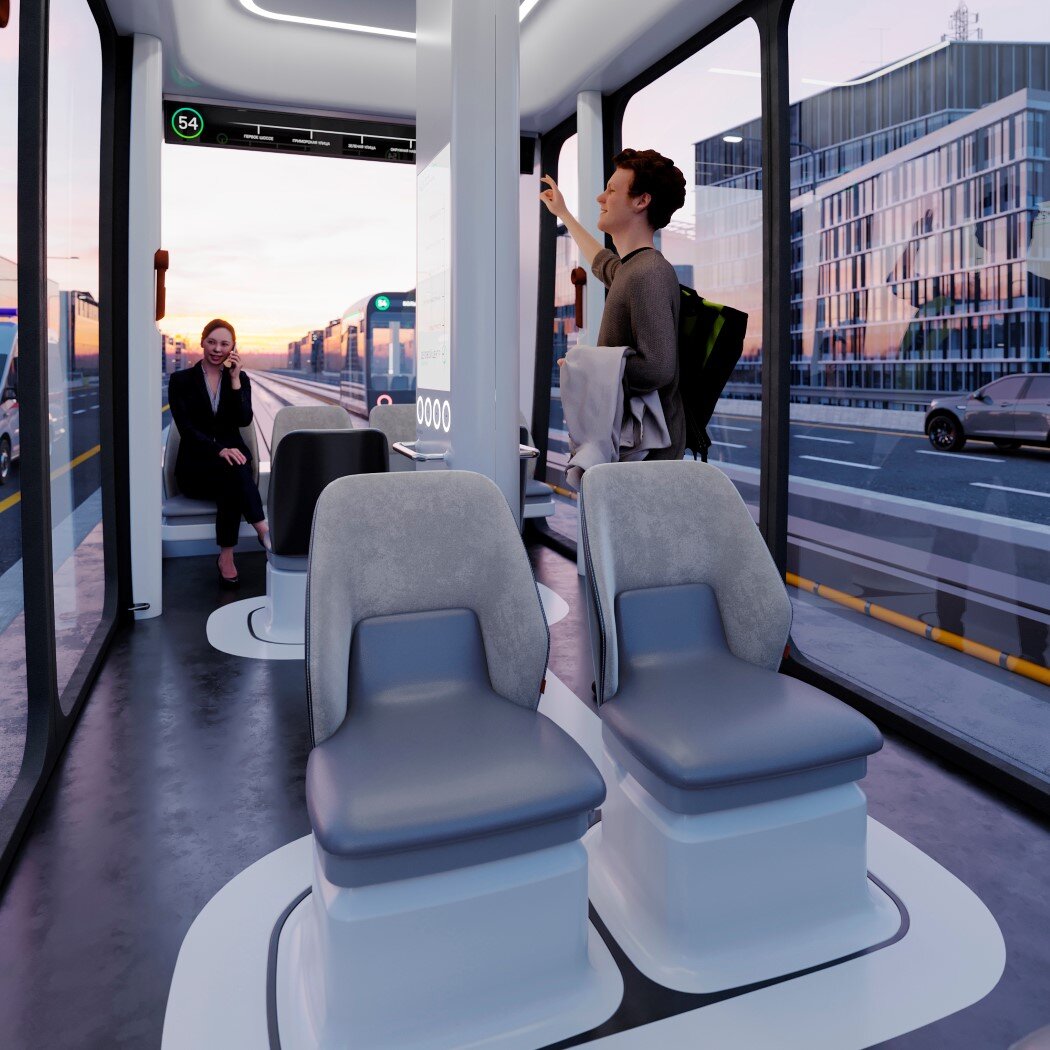 THE URBAN MONORAIL SHUTTLE PODS - Ozzie Small