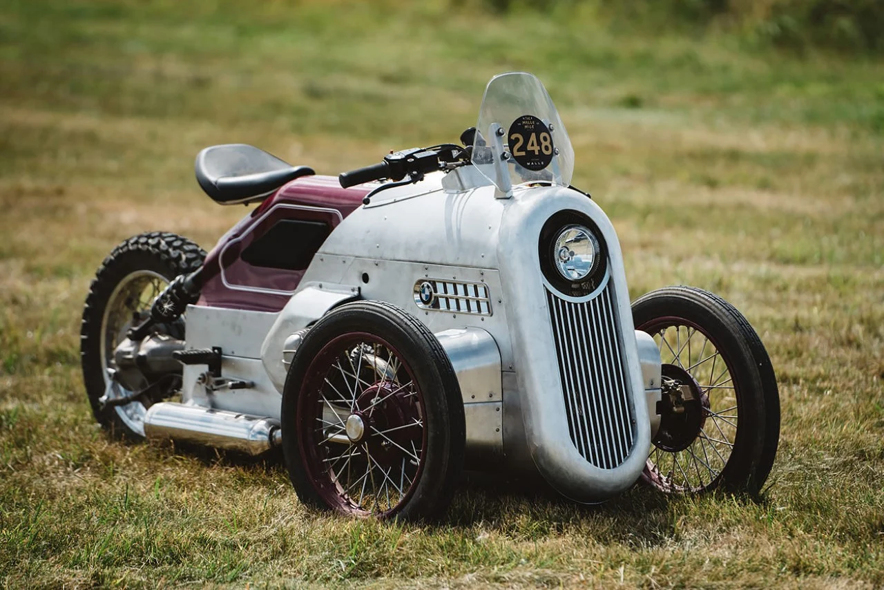 THIS 3-WHEELED BMW R100 CUSTOM BUILD TAKES INSPIRATION FROM PRE-WAR ...
