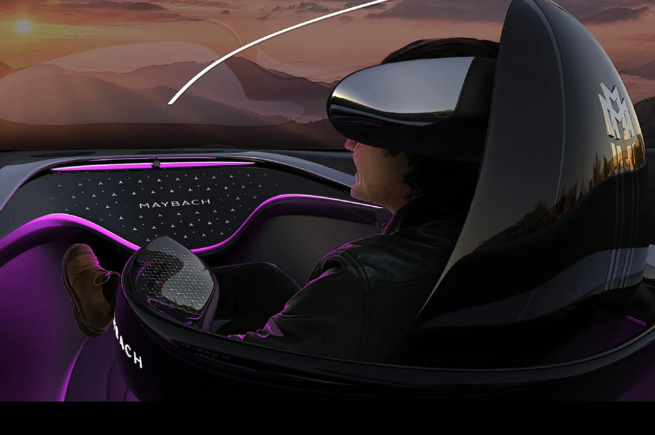 the Mercedes-Maybach SHOWMATIC - Ozzie Small THE CURATORS CAVIAR