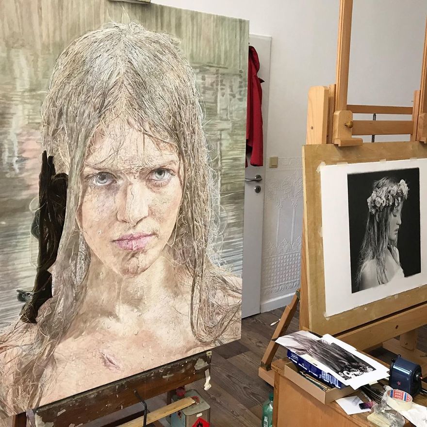 REALISTIC PORTRAITS BY PHILIPP WEBER - Ozzie Small