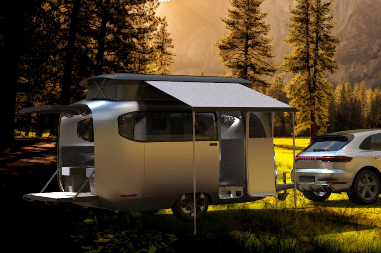 Porsche-designed next-gen Airstream trailer - Ozzie Small