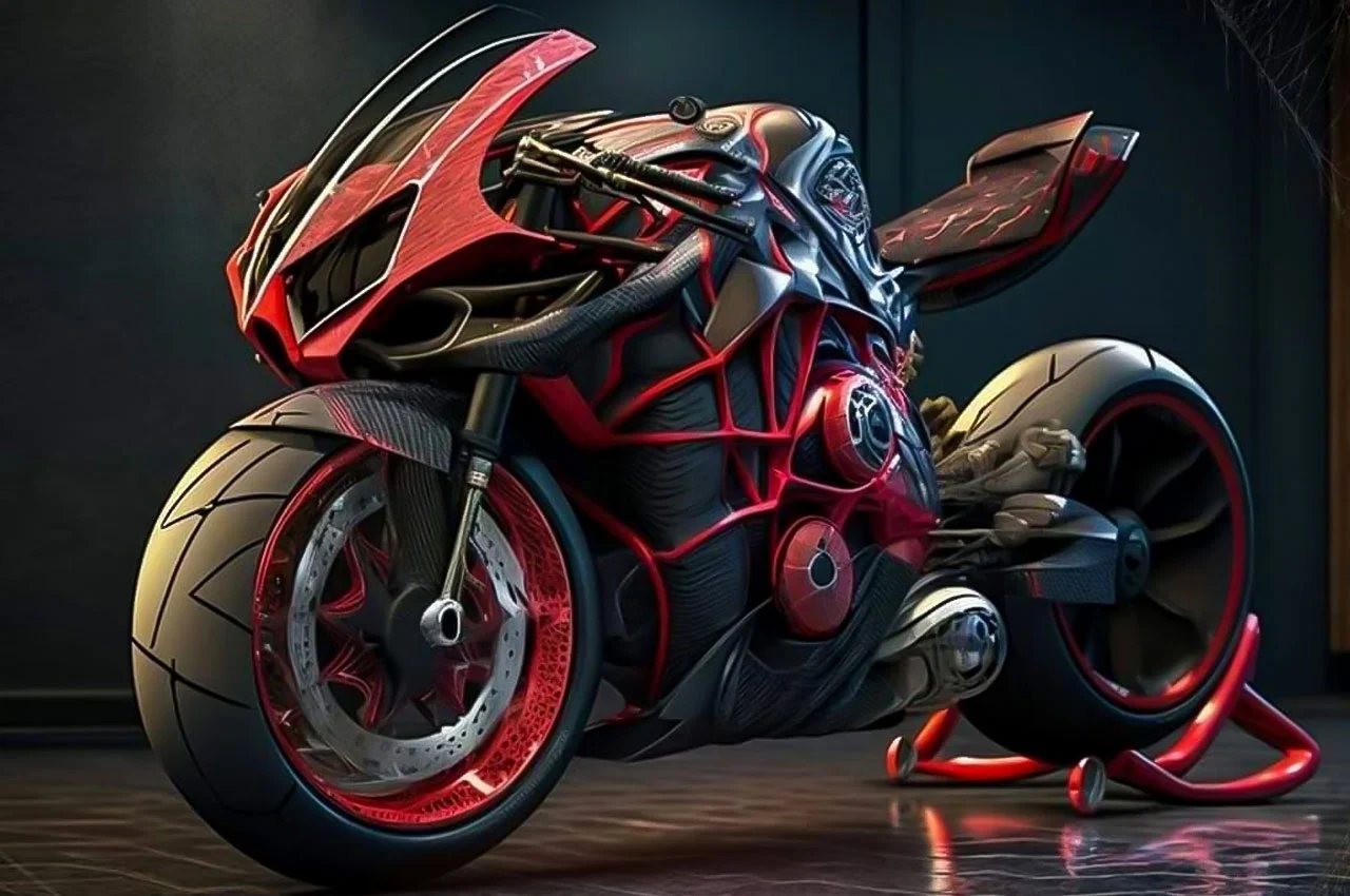 YOUR FAVORITE SUPERHEROES AND VILLAINS AS SUPERBIKES-AI-GENERATED ...