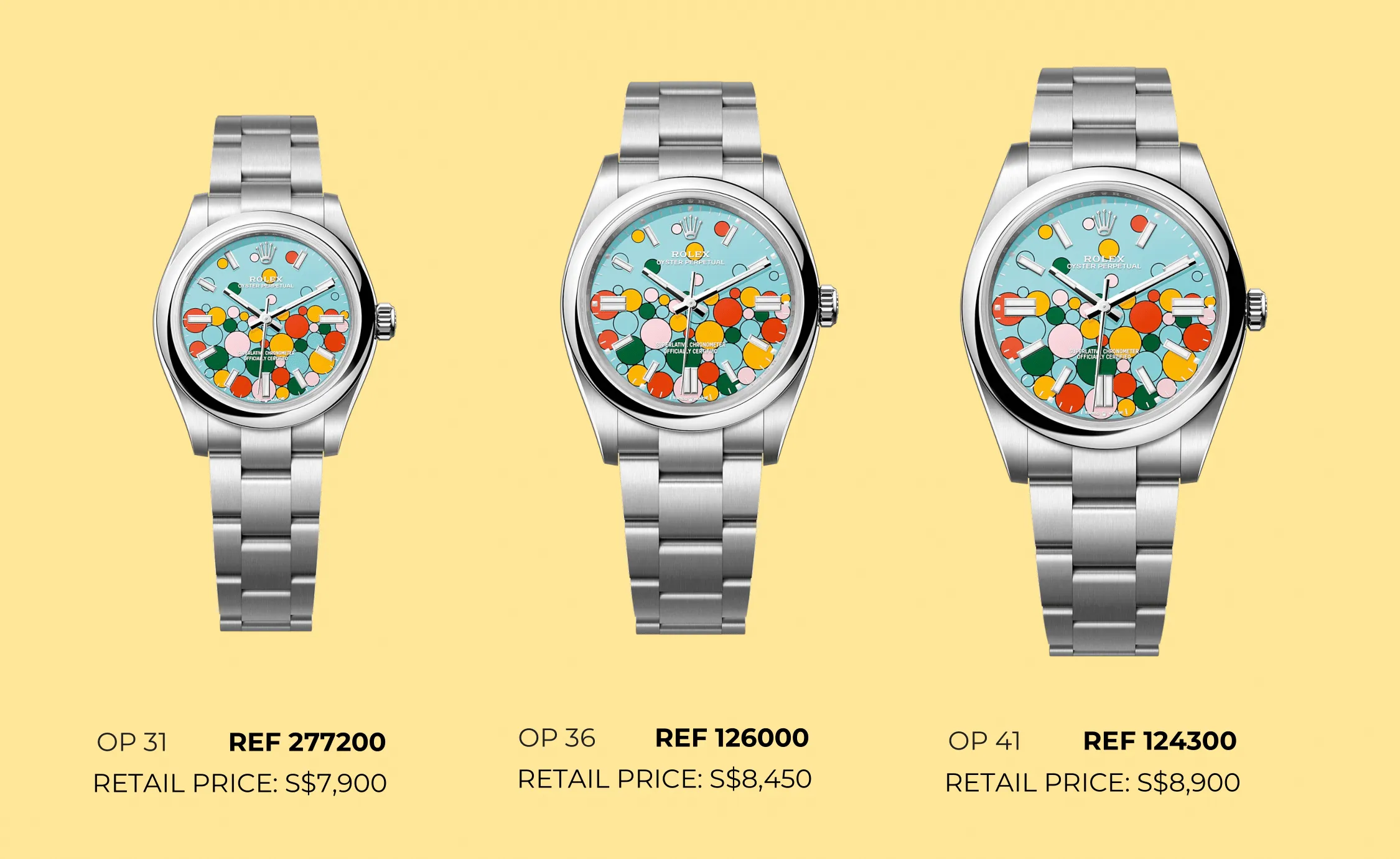 The Rolex Oyster Perpetual ‘Celebration Dial’ Came To Party - Ozzie Small