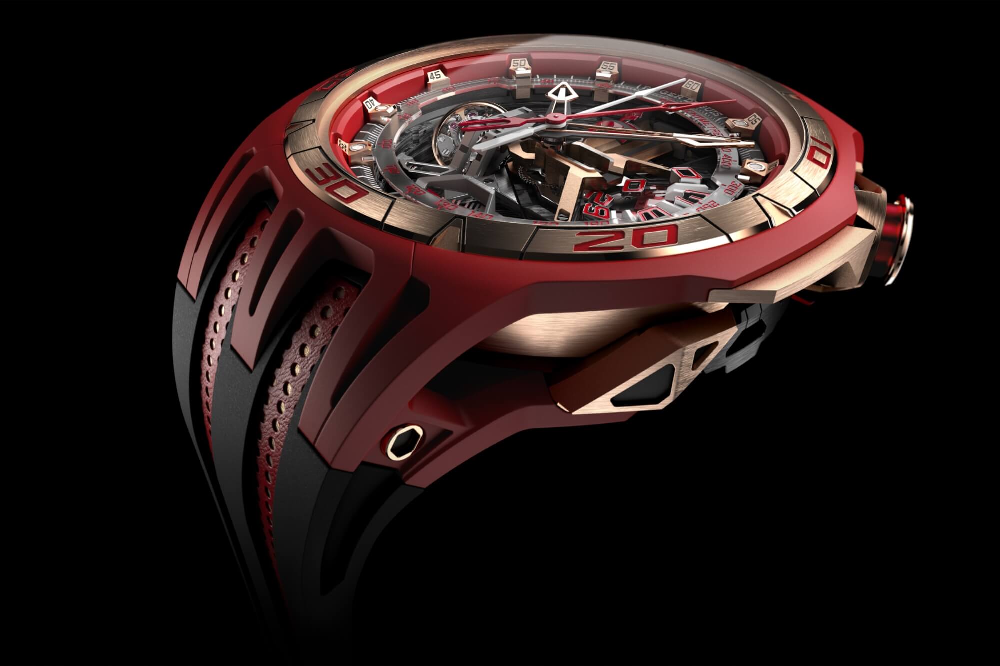 the all-new Roger Dubuis Monovortex Split-Seconds Chronograph - Ozzie Small