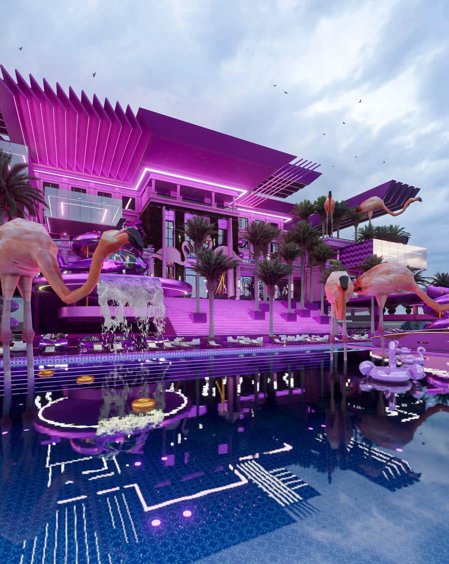 The Barbie Miami Mansion - Ozzie Small