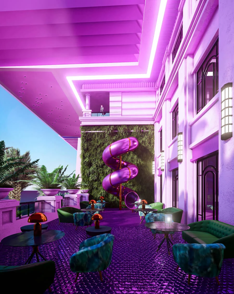 The Barbie Miami Mansion - Ozzie Small