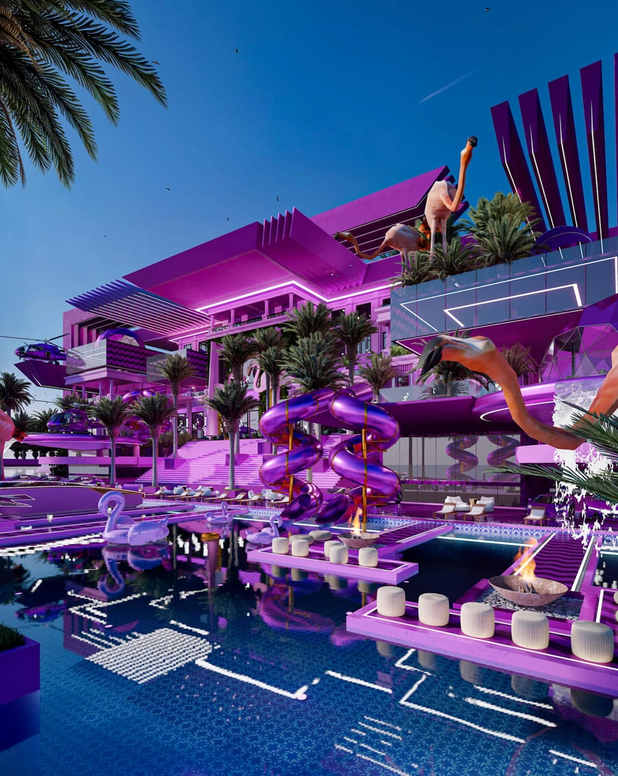 The Barbie Miami Mansion - Ozzie Small