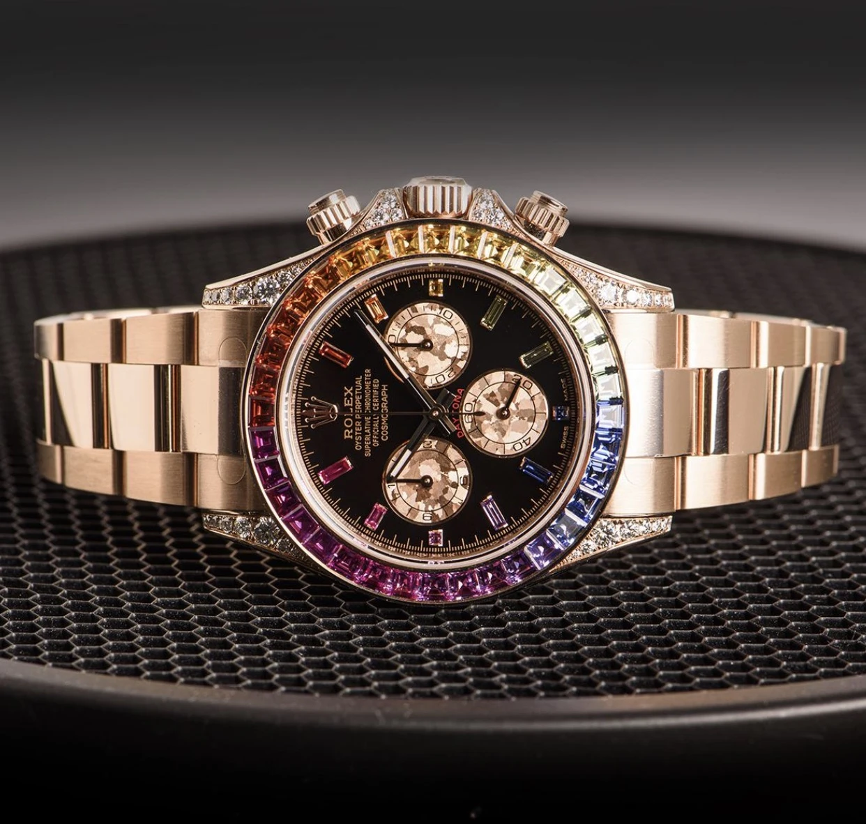 Rose Gold Rainbow Daytona: A Dazzling Rolex Rarity - Ozzie Small