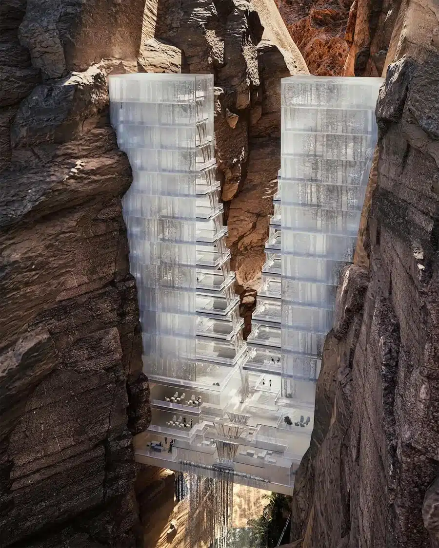 NEOM’S ICE CUBE HOTEL ENVISIONING NEW HORIZONS - Ozzie Small
