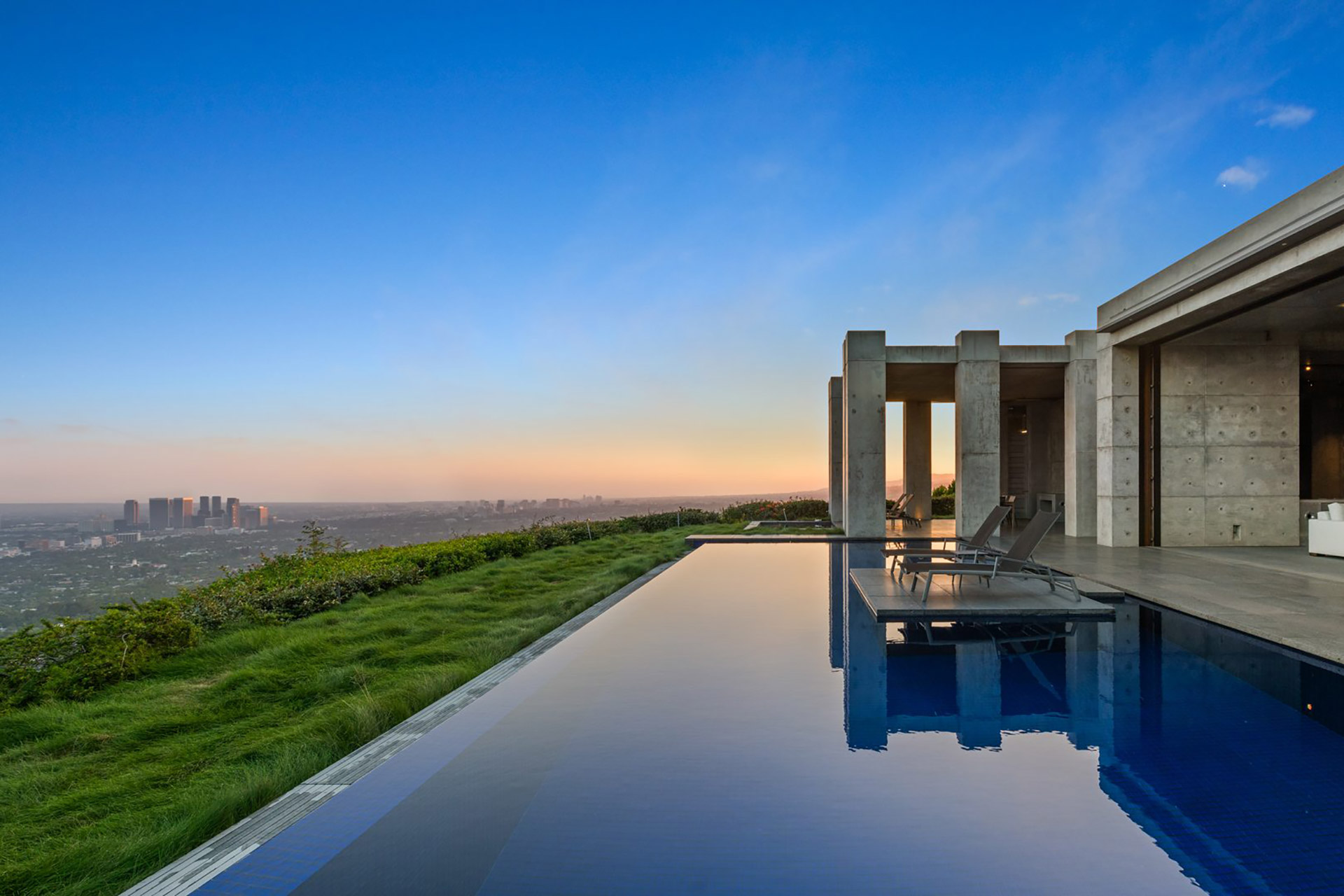 Inside Jim Jannard’s Ultra-Modern Brutalist Mansion in Trousdale ...